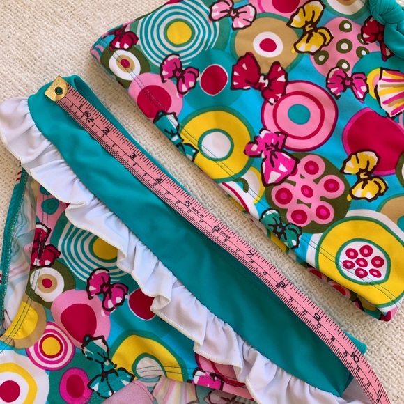 Floatimini | Swim | Floatimini Tankini Two Piece Bikini Candy Ruffle ...